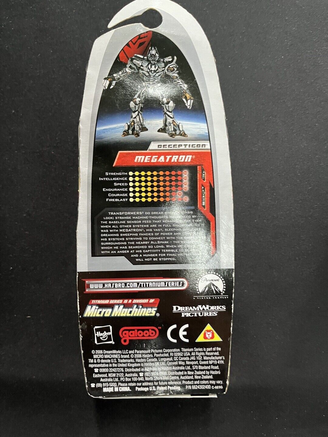 Titanium Series Die-Cast Megatron Transformers 2006 Hasbro | Comic ...