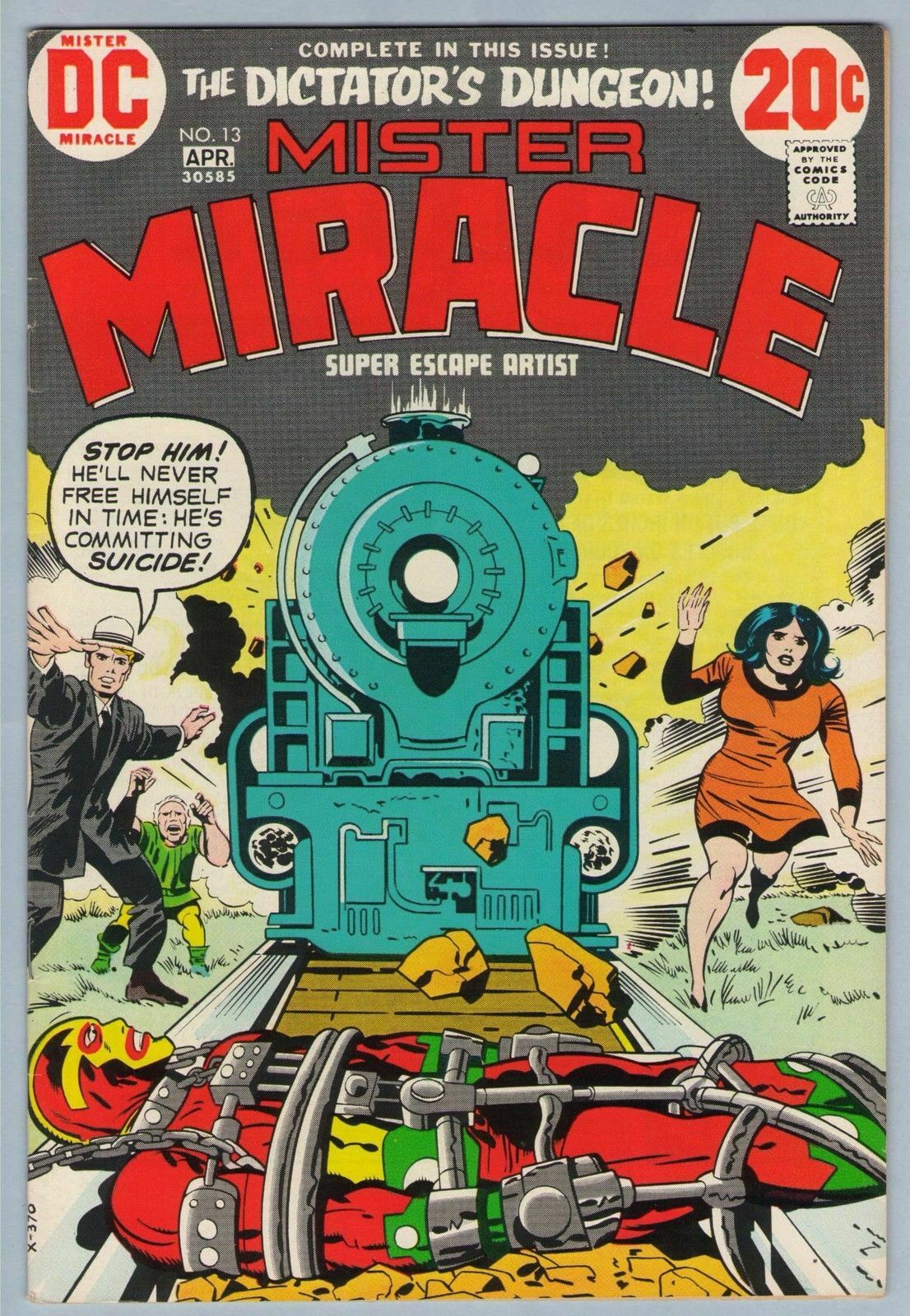Mr. Miracle 13 Apr 1973 FI+ (6.5) | Comic Books - Bronze Age, DC Comics ...