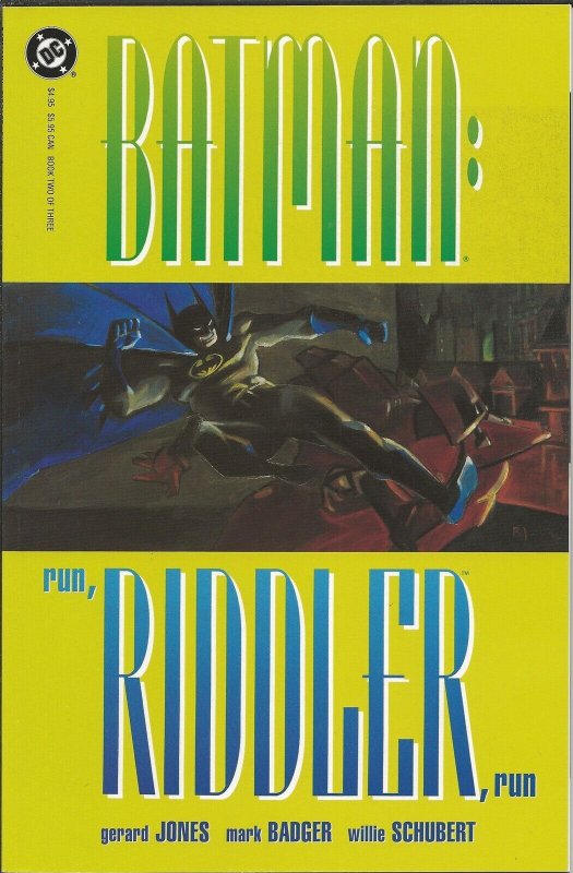 Batman Run Riddler Run #2 ORIGINAL Vintage 1992 DC Comics | Comic Books ...