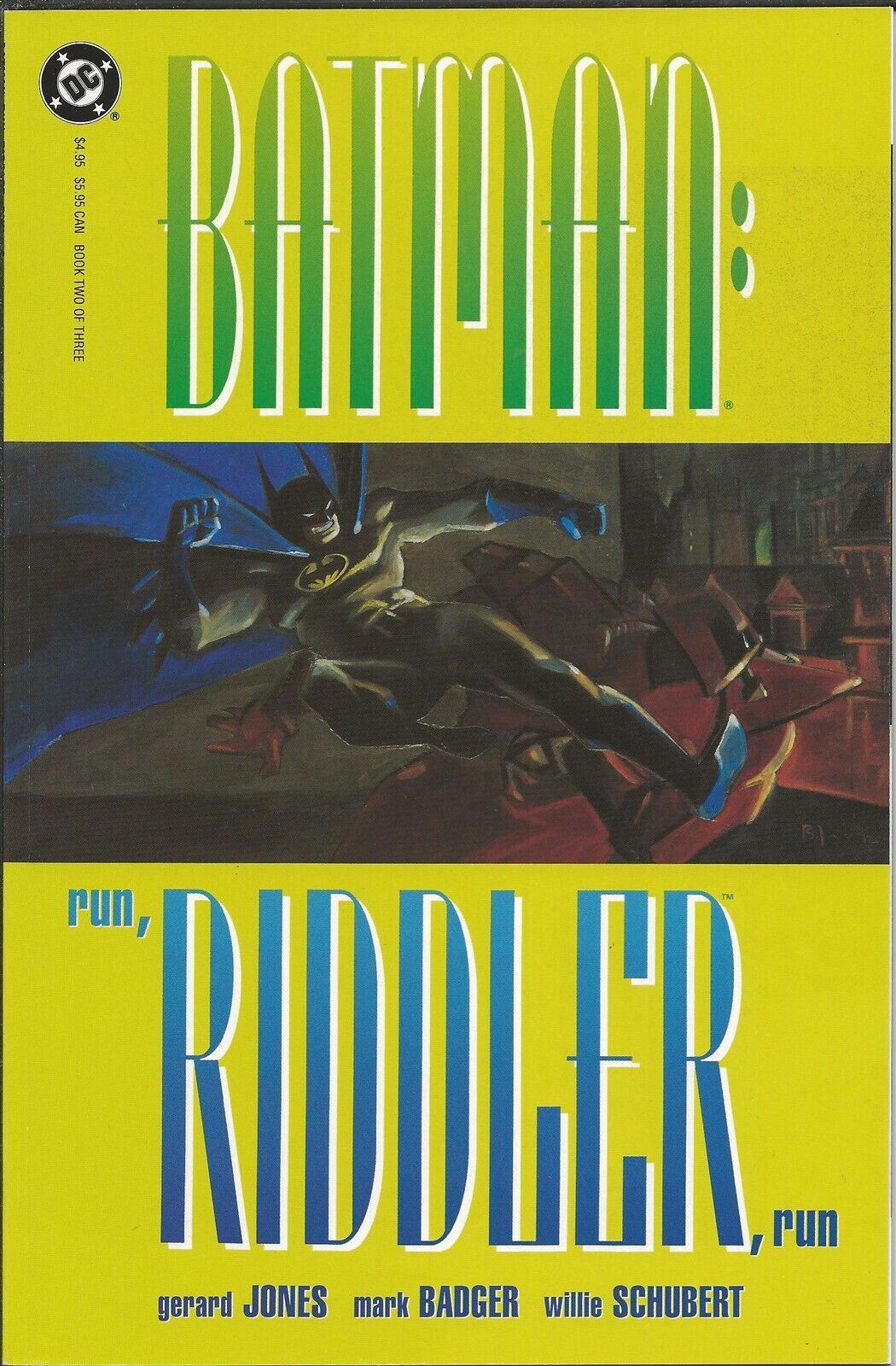 Batman Run Riddler Run #2 ORIGINAL Vintage 1992 DC Comics | Comic Books ...