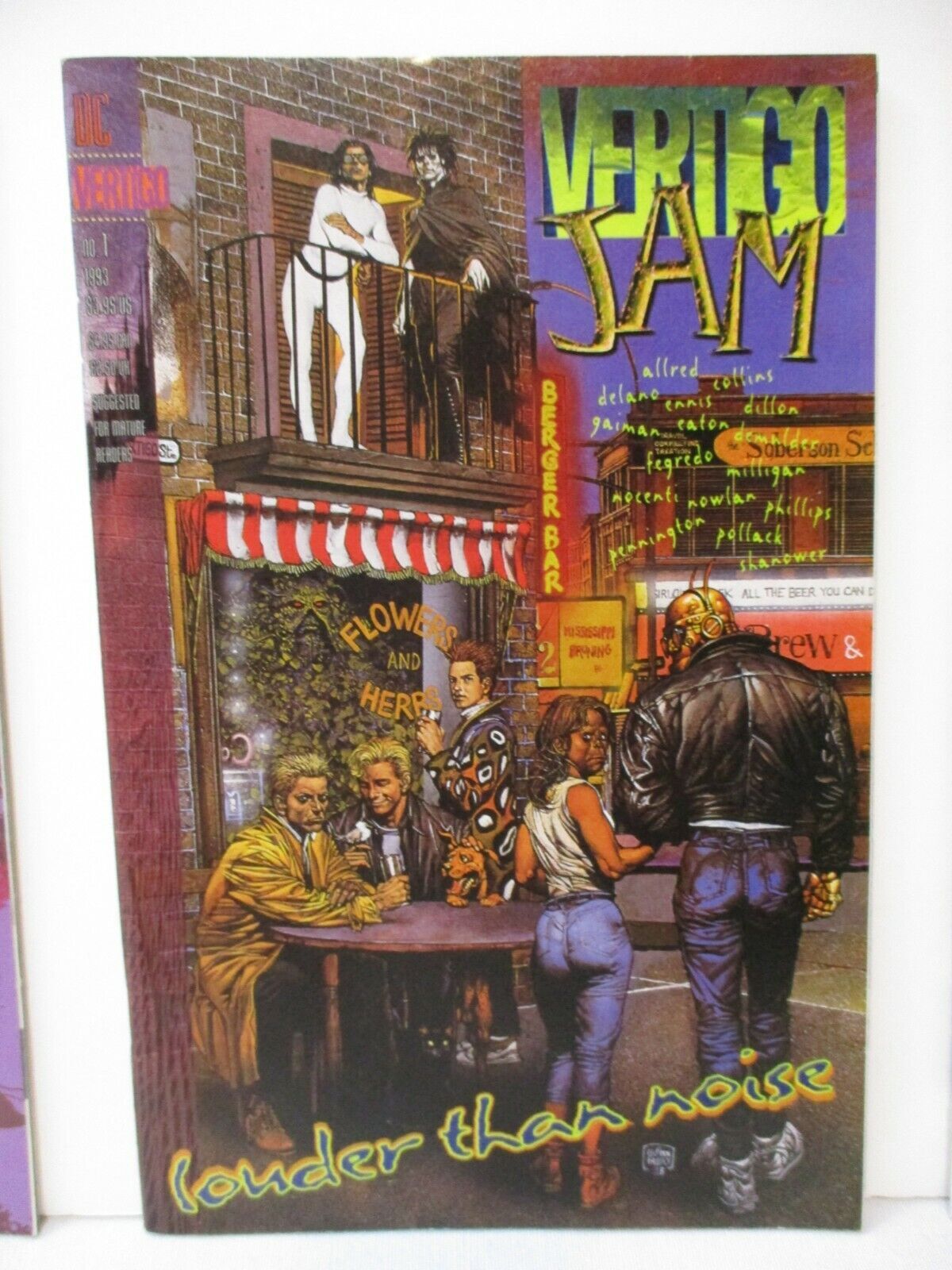 Vertigo Preview 1992 / Vertigo Jam 1993 / Vertigo Rave 1994 | Comic Books - Modern Age, Vertigo ...