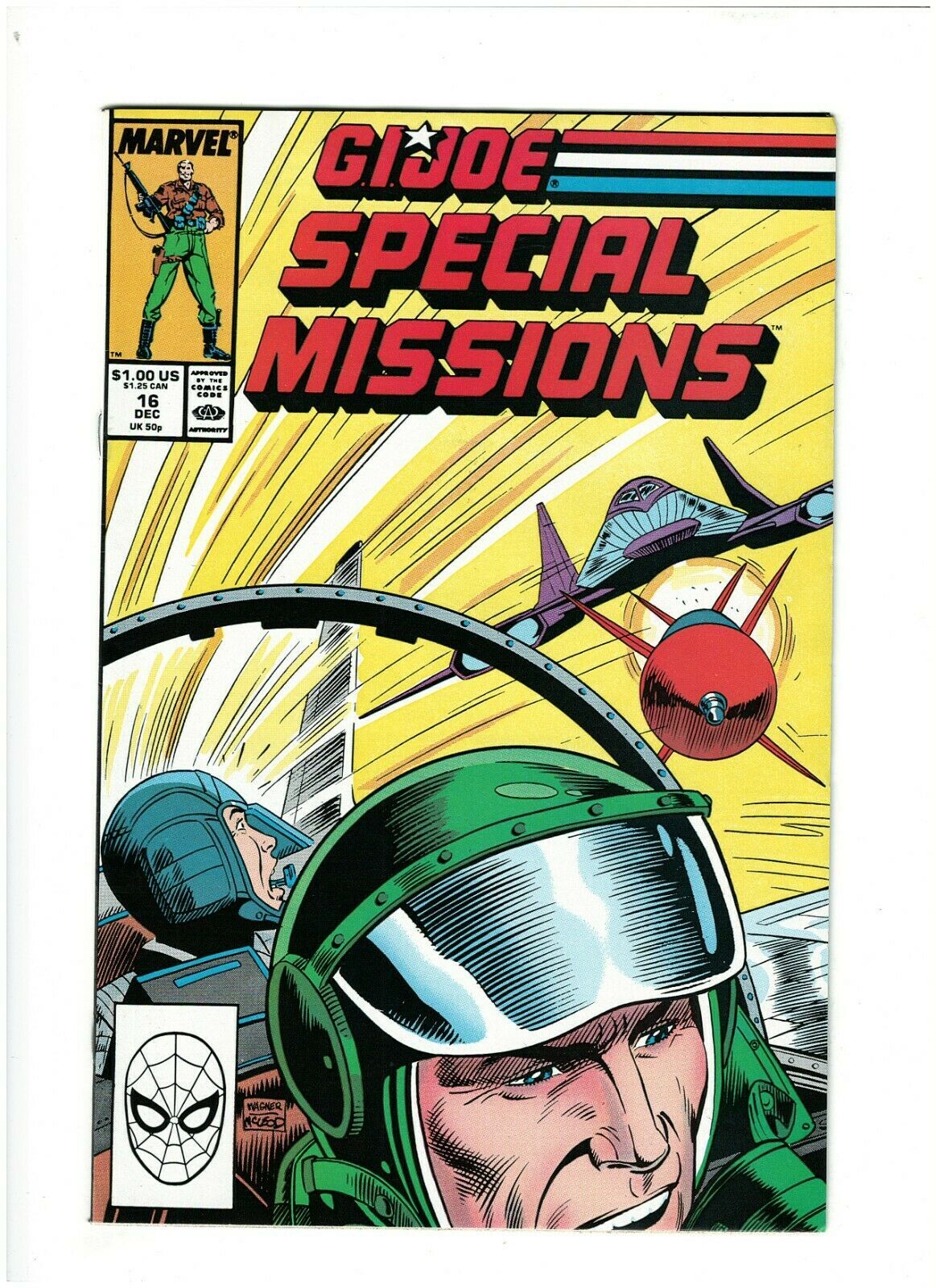 G.I. Joe Special Missions #16 NM- 9.2 Marvel Comics 1988 Phantom X-19 ...
