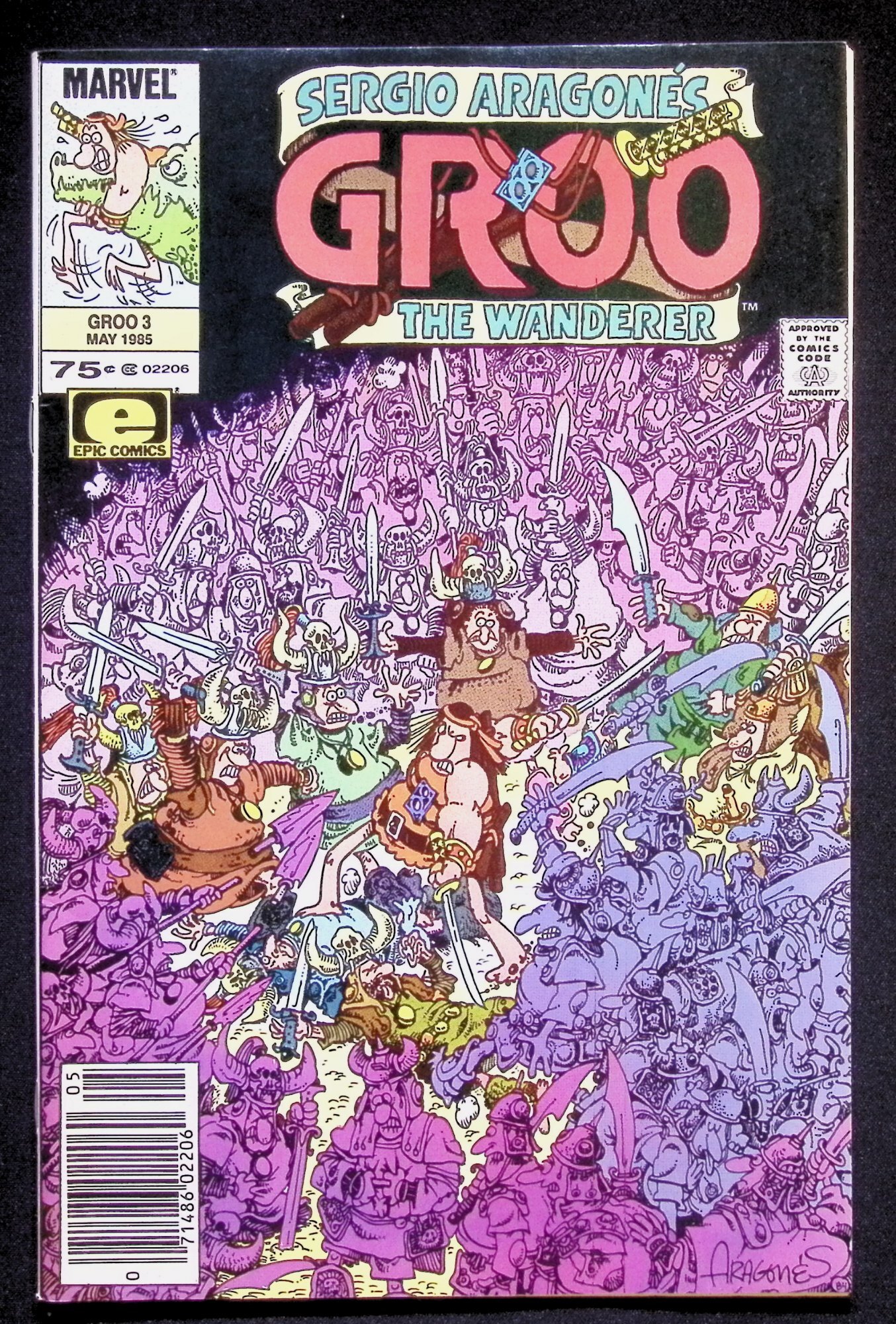 Groo the Wanderer (1985) #3 Newsstand Variant | Comic Books - Copper ...