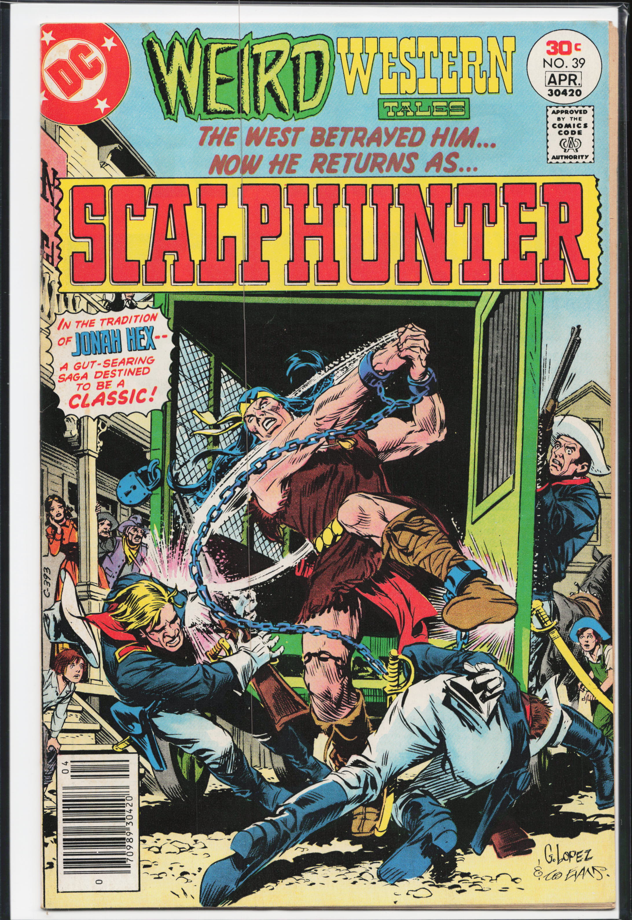 Weird Western Tales #39 (1977) Scalphunter [Key Issue] | Comic Books ...
