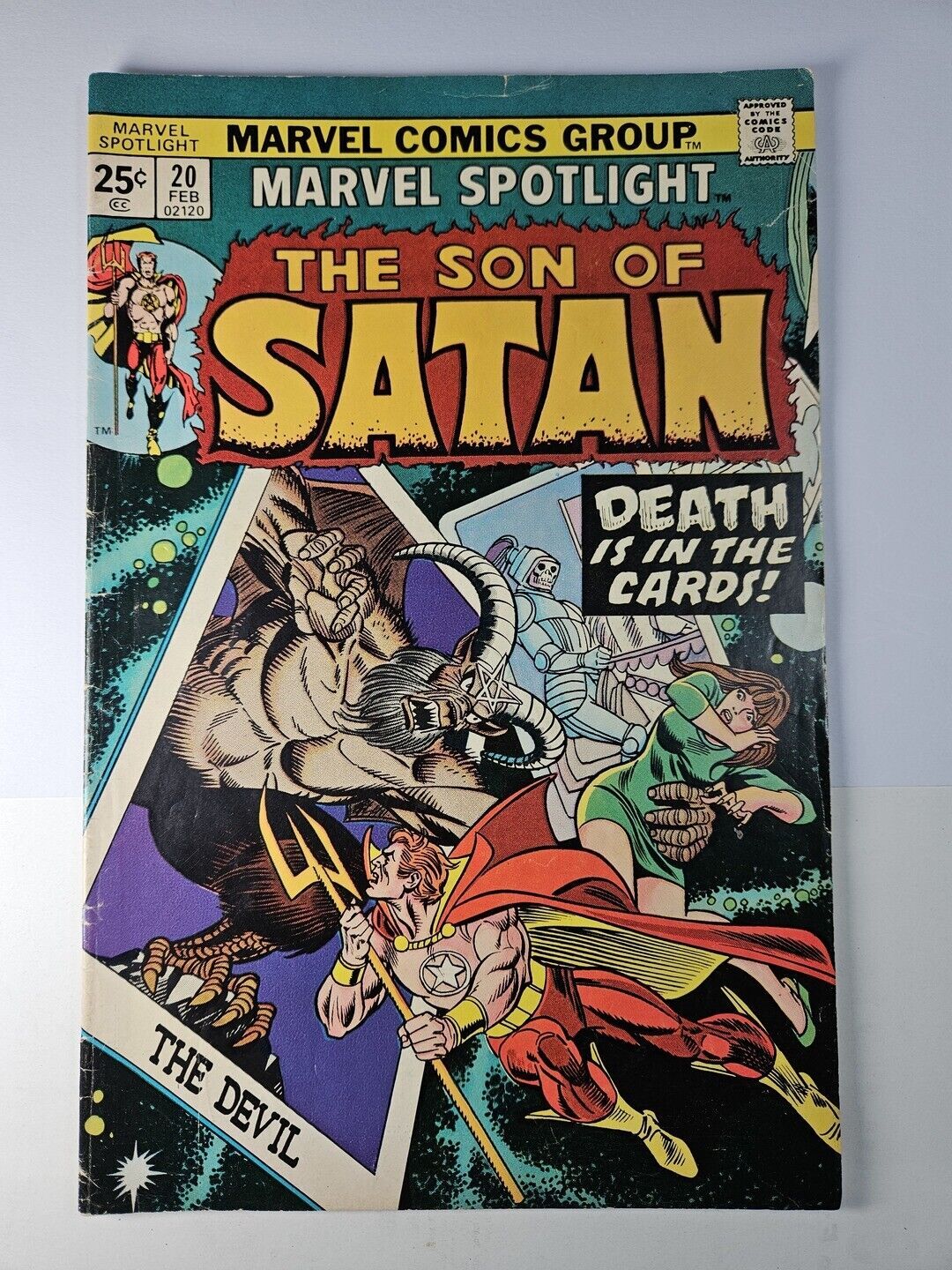 Son of Satan #20 VG/FN 1975 Marvel Comics C169A | Comic Books - Bronze ...