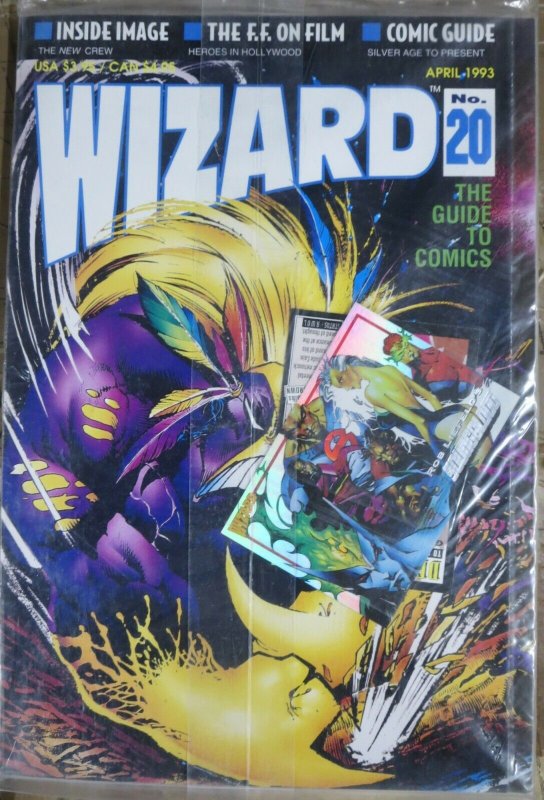 WIZARD Magazine #20 (April 1993) POLYBAGGED! Maxx cover, Image article ...