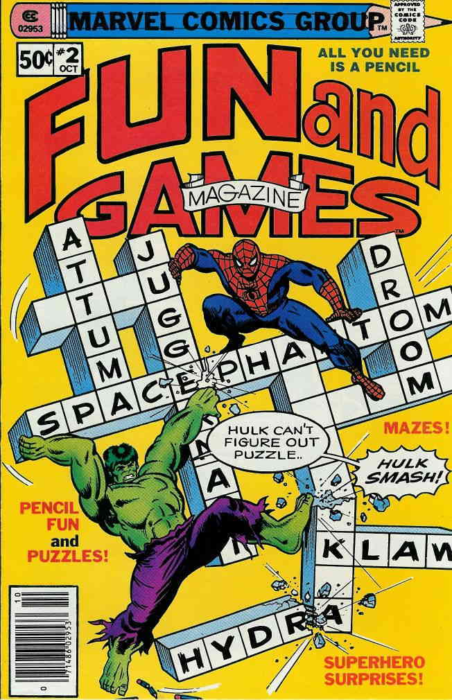 Fun and Games Magazine #2 FN ; Marvel | Spider-Man | Comic Books ...