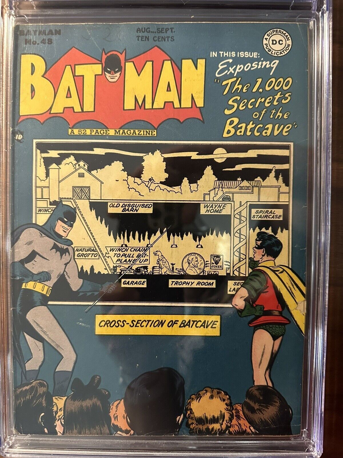 Batman #48 CGC 4.5 The 1000 Secrets of the Batcave! DC Comics 1948 ...
