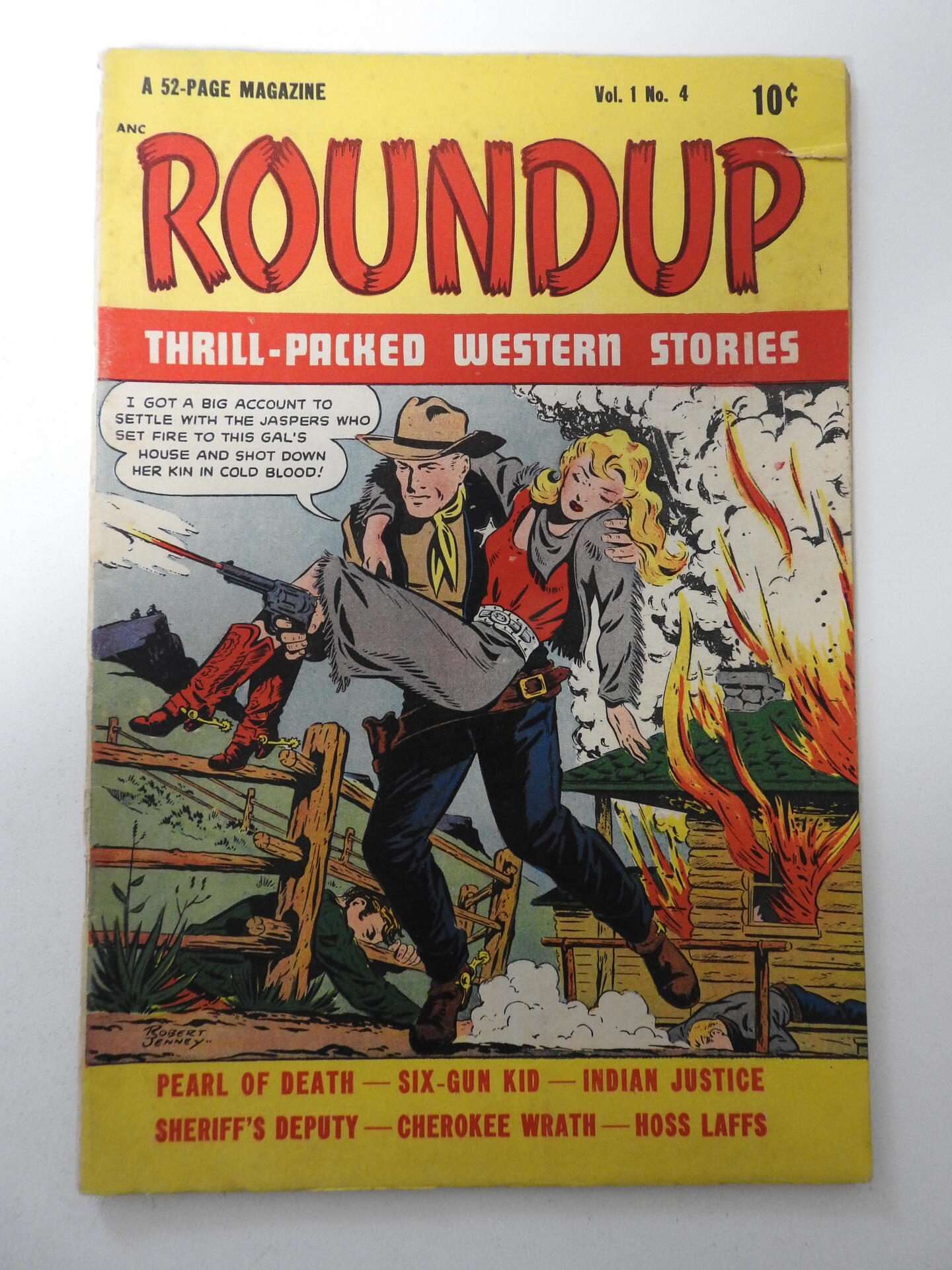 Roundup #4 (1949) GD/VG Condition | Comic Books - Golden Age, Westerns ...