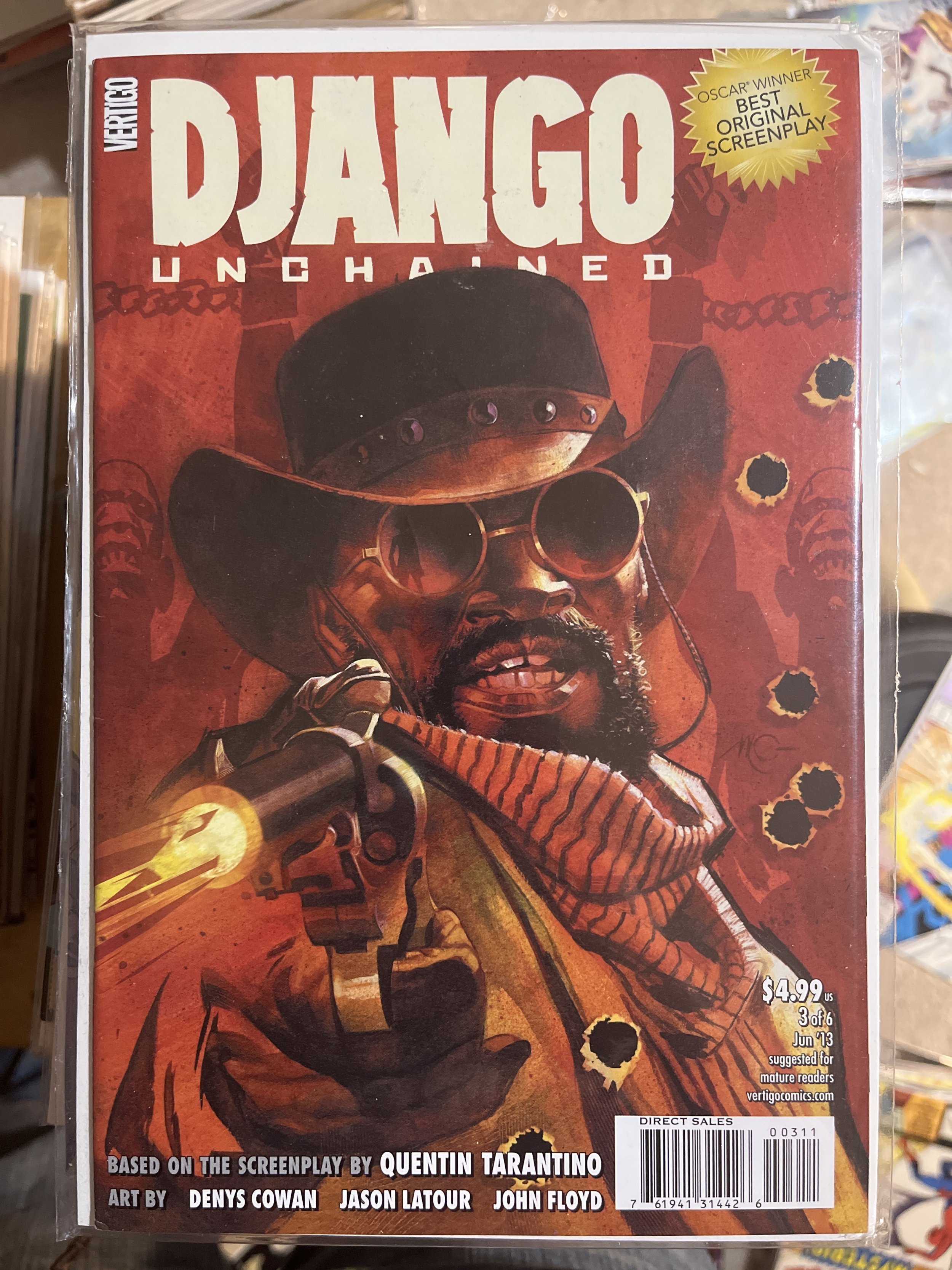 Django Unchained Comic