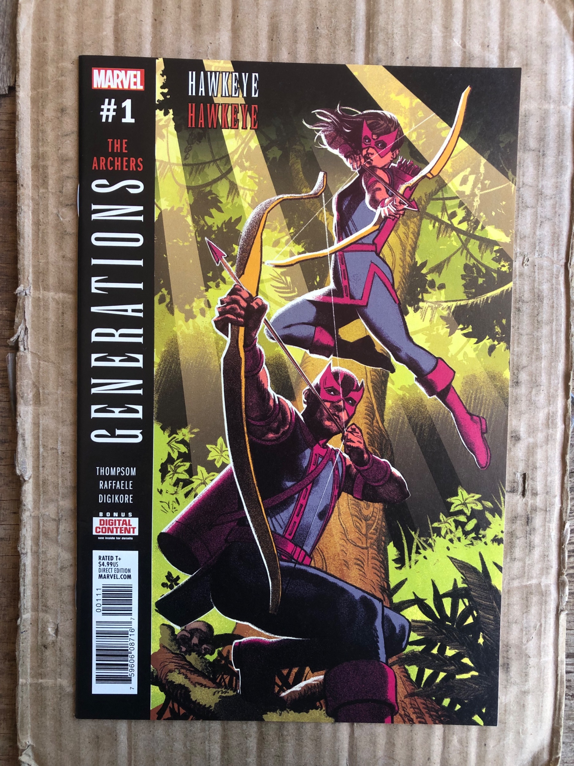 Generations: Hawkeye & Hawkeye (2017) | Comic Books - Modern Age ...