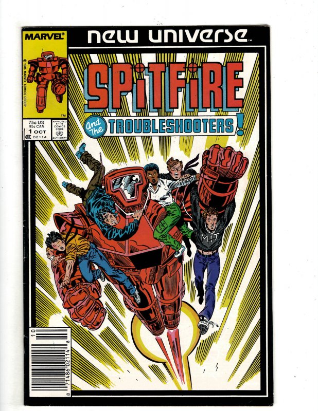 Spitfire and the Troubleshooters #1 (1986) J610 | Comic Books - Copper ...