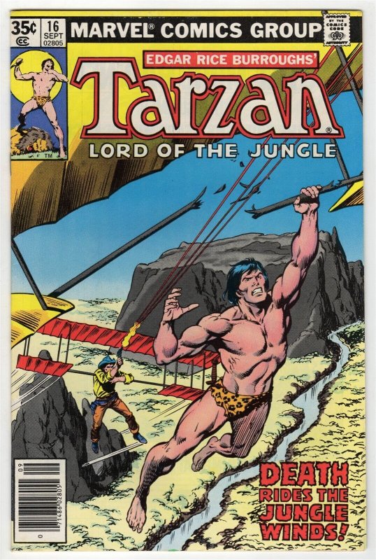 Tarzan #16 ORIGINAL Vintage 1978 Marvel Comics | Comic Books - Modern ...