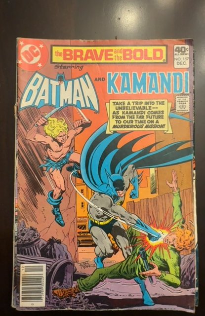 The Brave and the Bold #157 (1979) Kamandi | Comic Books - Bronze Age ...