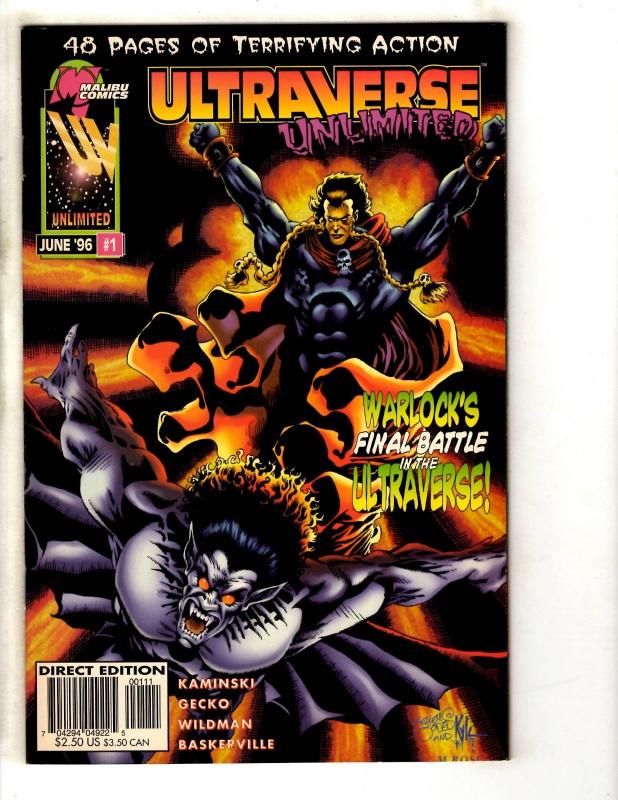 7 Malibu Comic Books Ultraverse 1 2 Ultras 1 Ultraforce 1B Avengers 1 ...