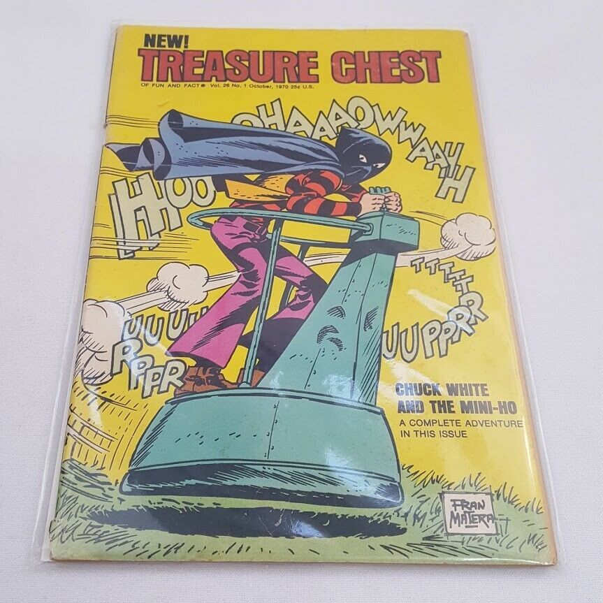 Treasure Chest Of Fun And Facts Vol 26 #1 FA 1.0 October 1970 Low Grade ...