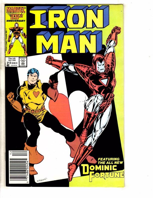 10 Iron Man Marvel Comics 211 212 213 214 215 216 217 218 219 220 1st ...