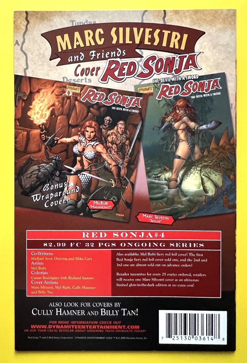 RED Sonja 3 John Romita SR. Cover (2005) B3 | Comic Books - Modern Age, Dynamite Entertainment ...