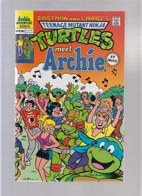 Teenage Mutant Ninja Turtles Meet Archie - Dan Decarlo cover (8.5/9 ...