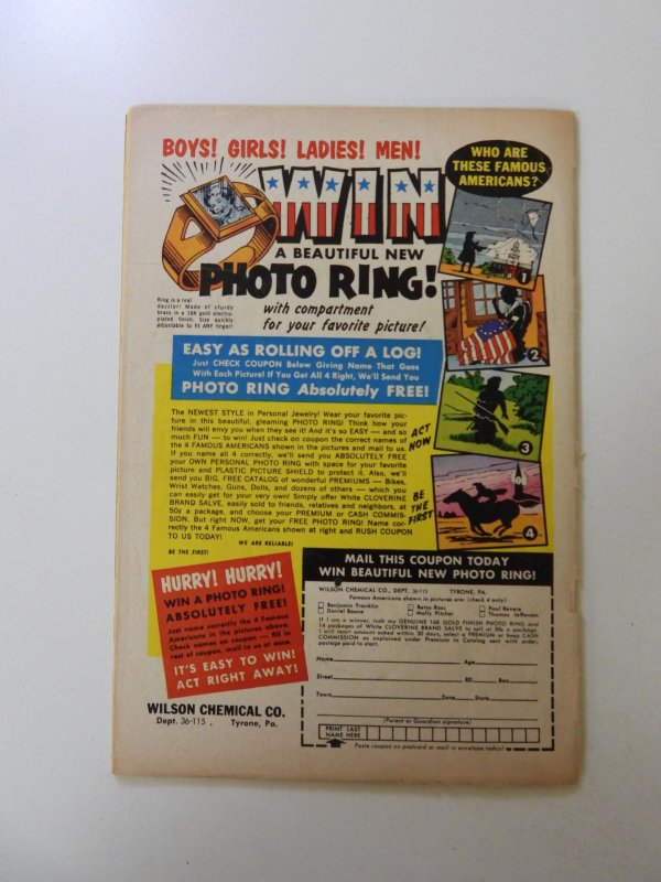 Showcase #33 (1961) Fair condition 2" spine split, cover detached both ...