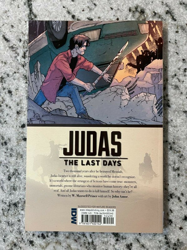 Judas The Last Days IDW Graphic Novel Comic Book Jesus Bible Fiction ...
