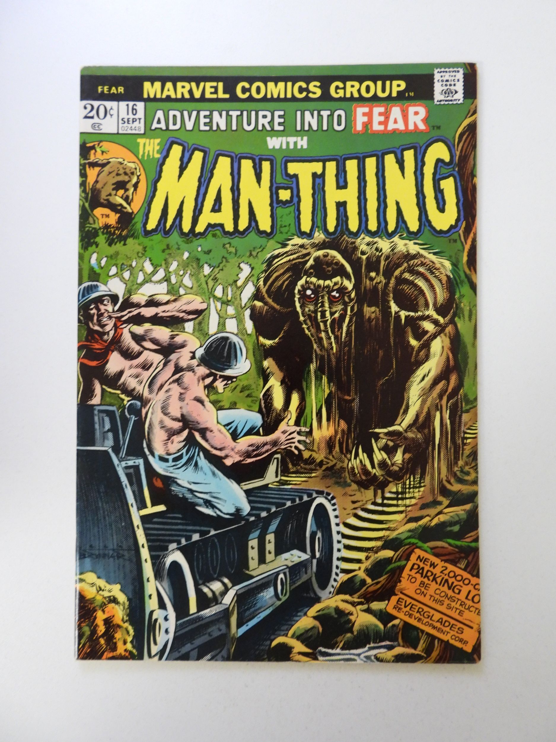 Adventure into Fear #16 (1973) VF- condition | Comic Books - Bronze Age ...