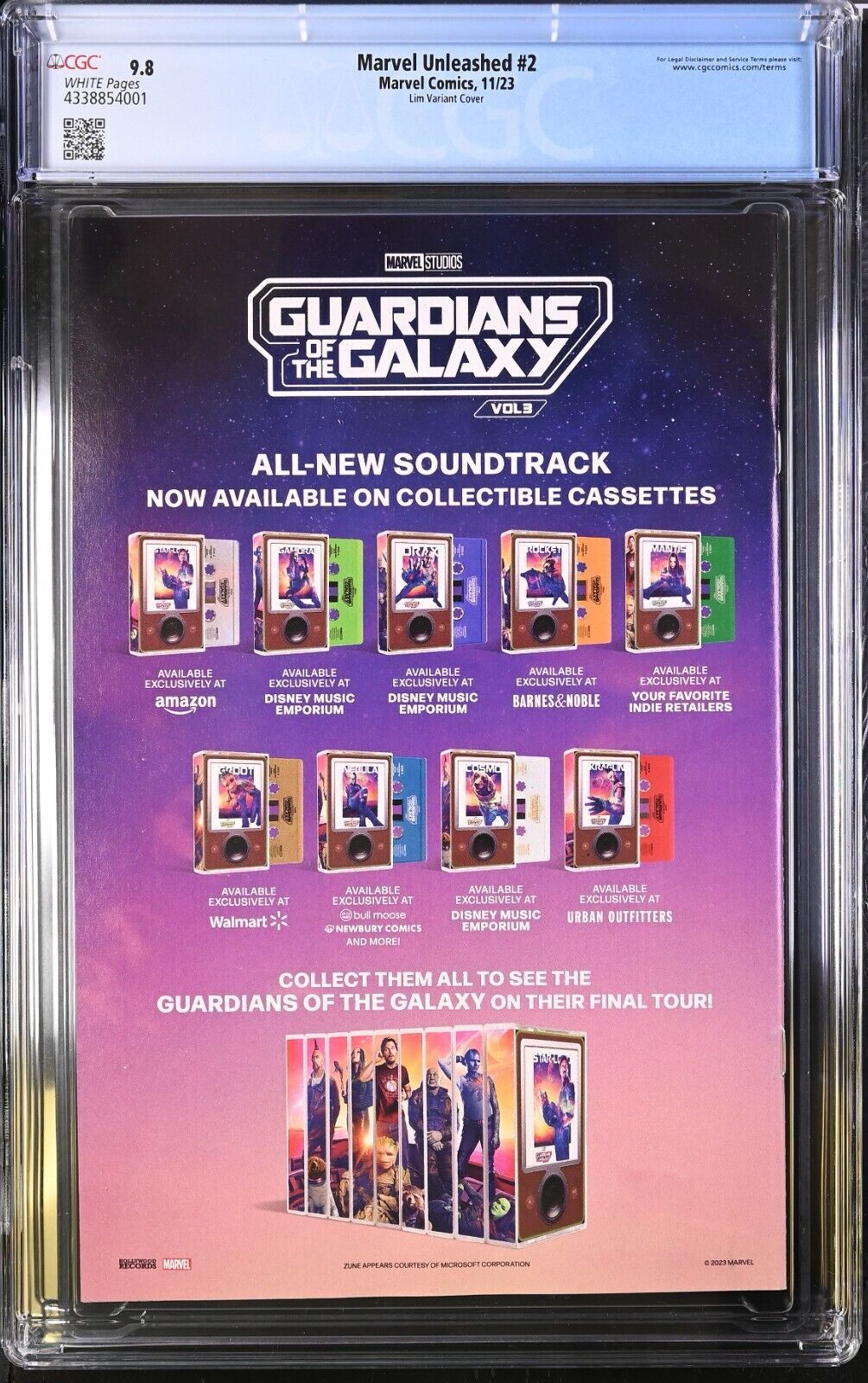 Marvel Unleashed #2 CGC 9.8 Throg Thor Frog of Thunder Variant Ron Lim ...