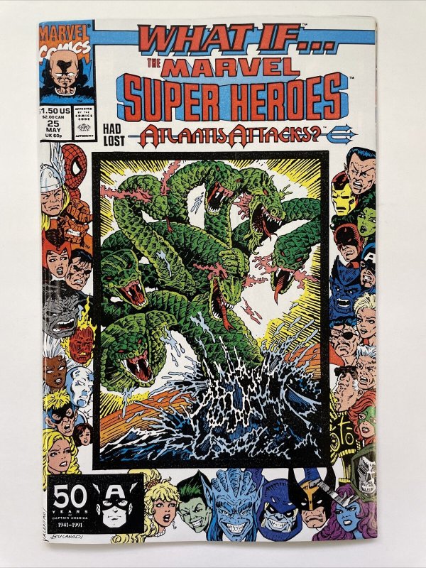 What If? 25 What If The Marvel Super Heroes Had Lost Atlantis Attacks ...