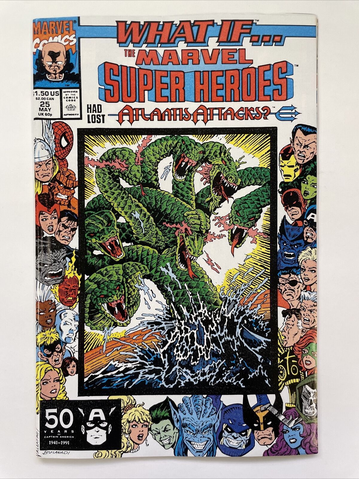 What If? 25 What If The Marvel Super Heroes Had Lost Atlantis Attacks ...