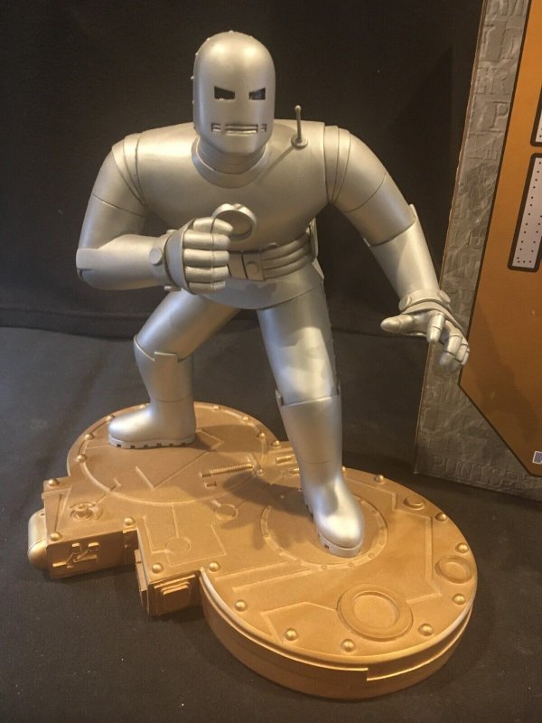 THE ORIGINAL IRON MAN Bowen Designs Marvel Statue, Gray Version, 2000 ...