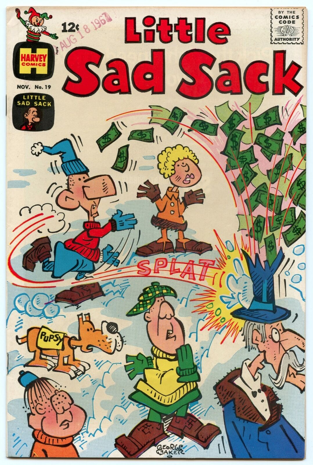 Little Sad Sack 19 Nov 1967 VF-(7.5) | Comic Books - Silver Age, Harvey ...
