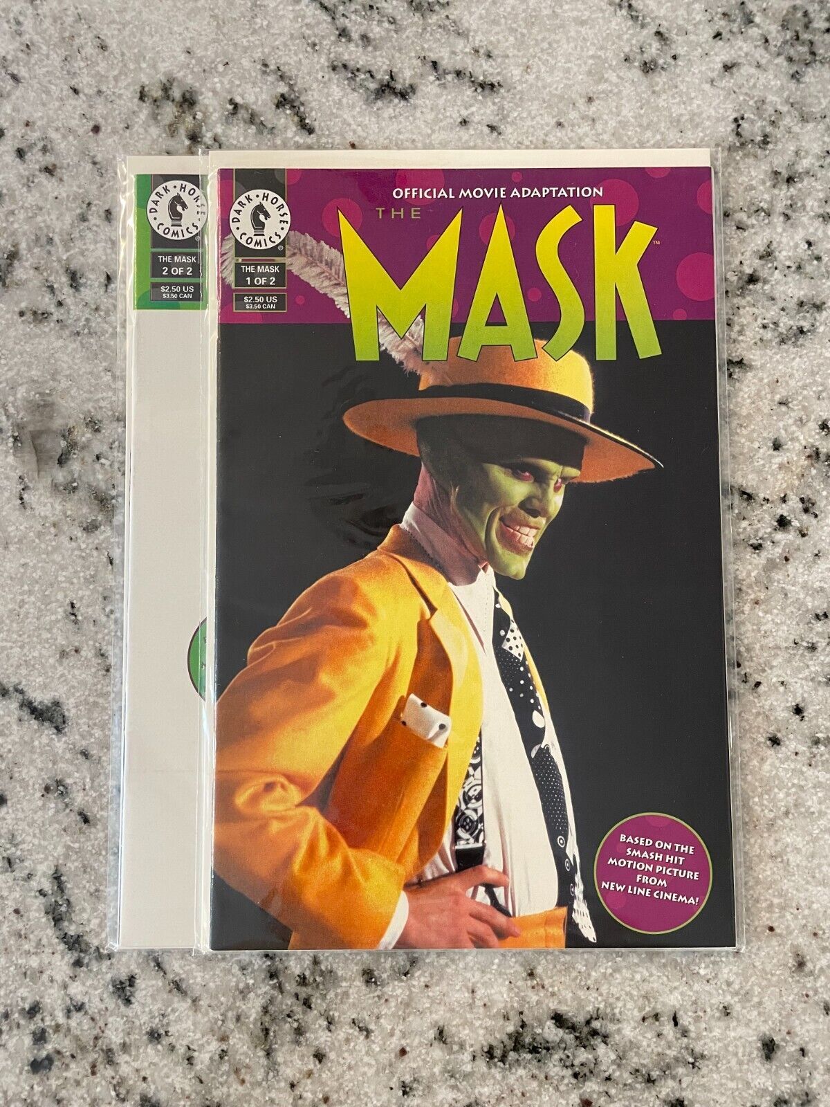 The Mask Official Movie Adaptation Dark Horse Comics LTD Series # 1 2 ...