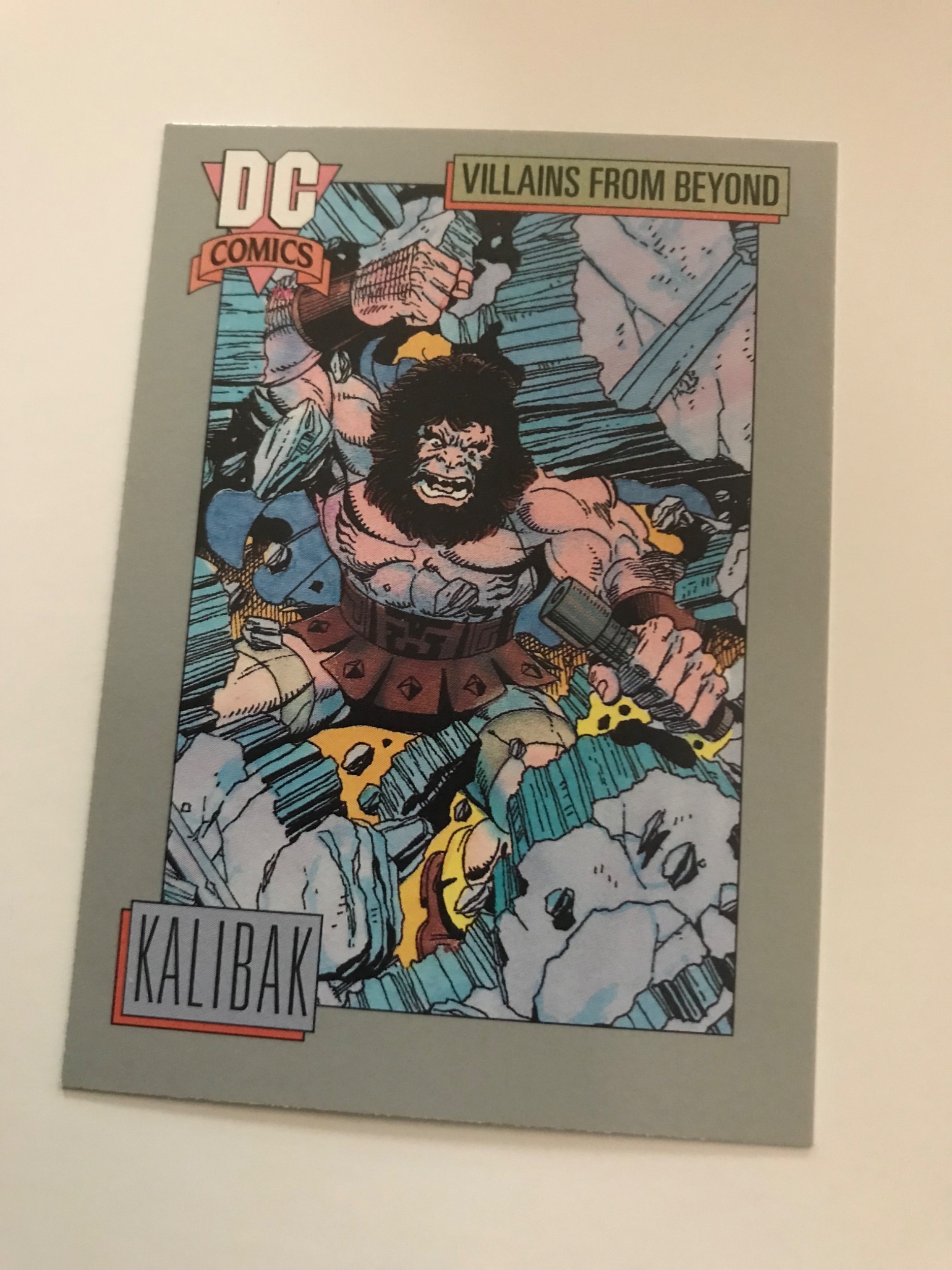 KALIBAK #133 card : 1992 DC Universe Series 1, NM/M, Impel | Comic ...