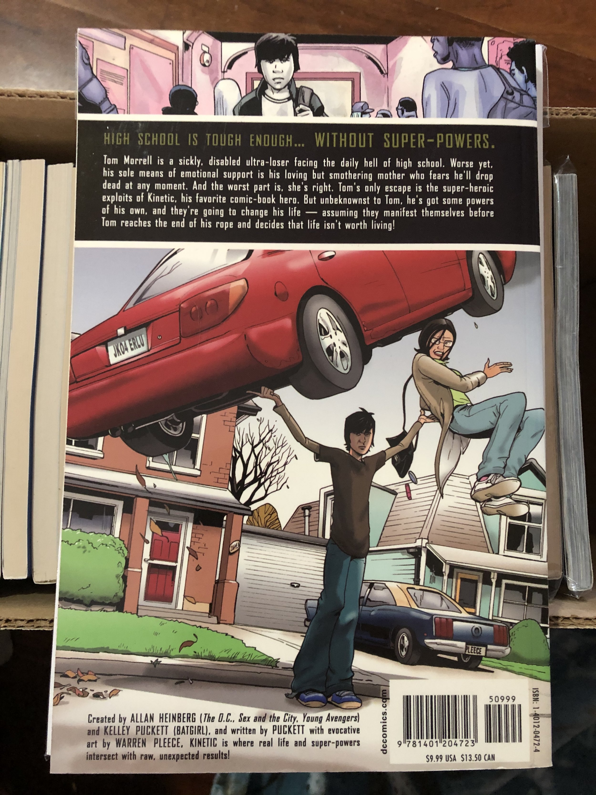 Kinetic TPB (2005) NM | Graphic Novels & TPBs, DC Comics, Superhero ...