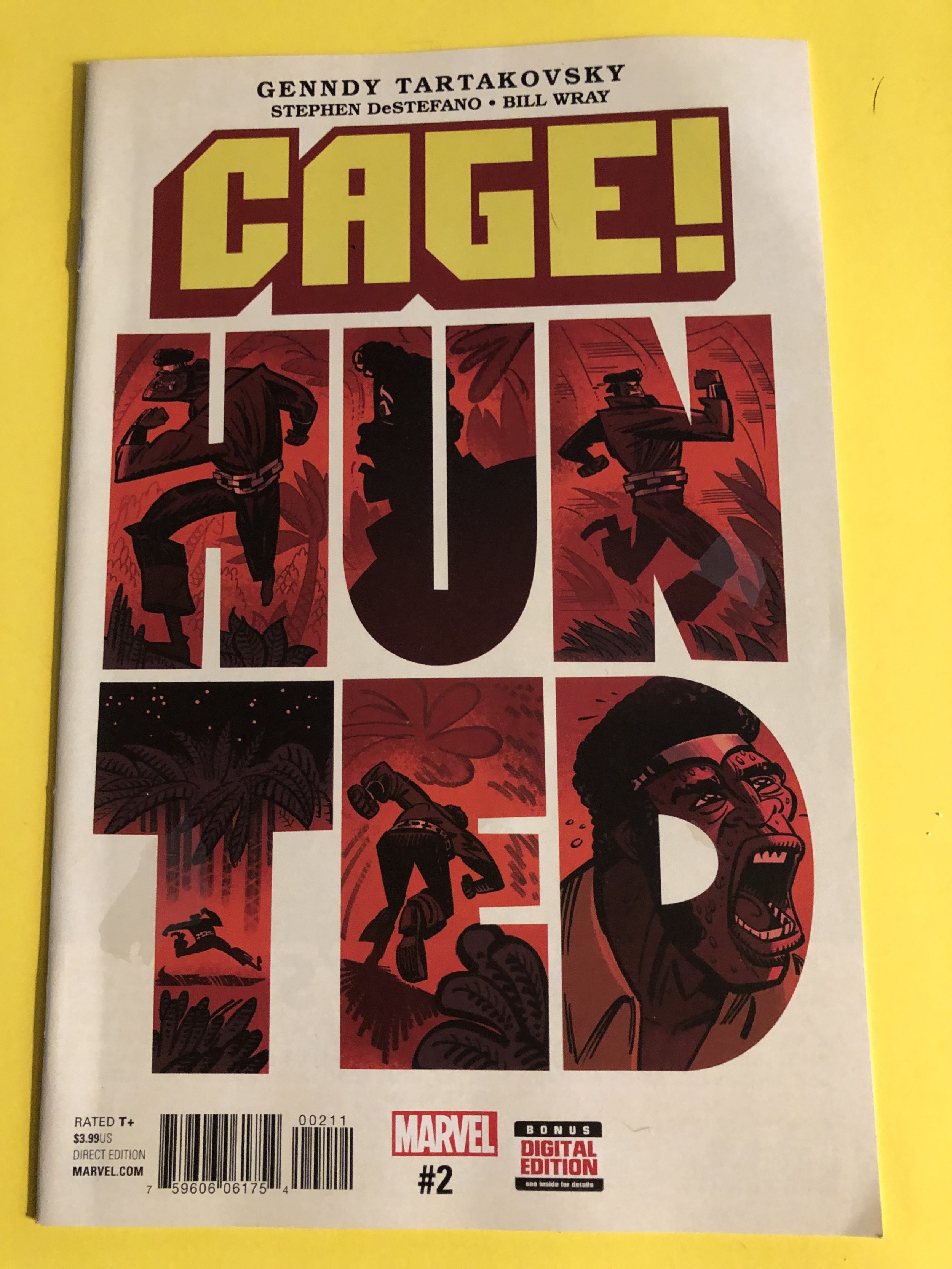 Cage! #2 Genndy Tartakovsky Cover (2017) NM / VF + | Comic Books ...