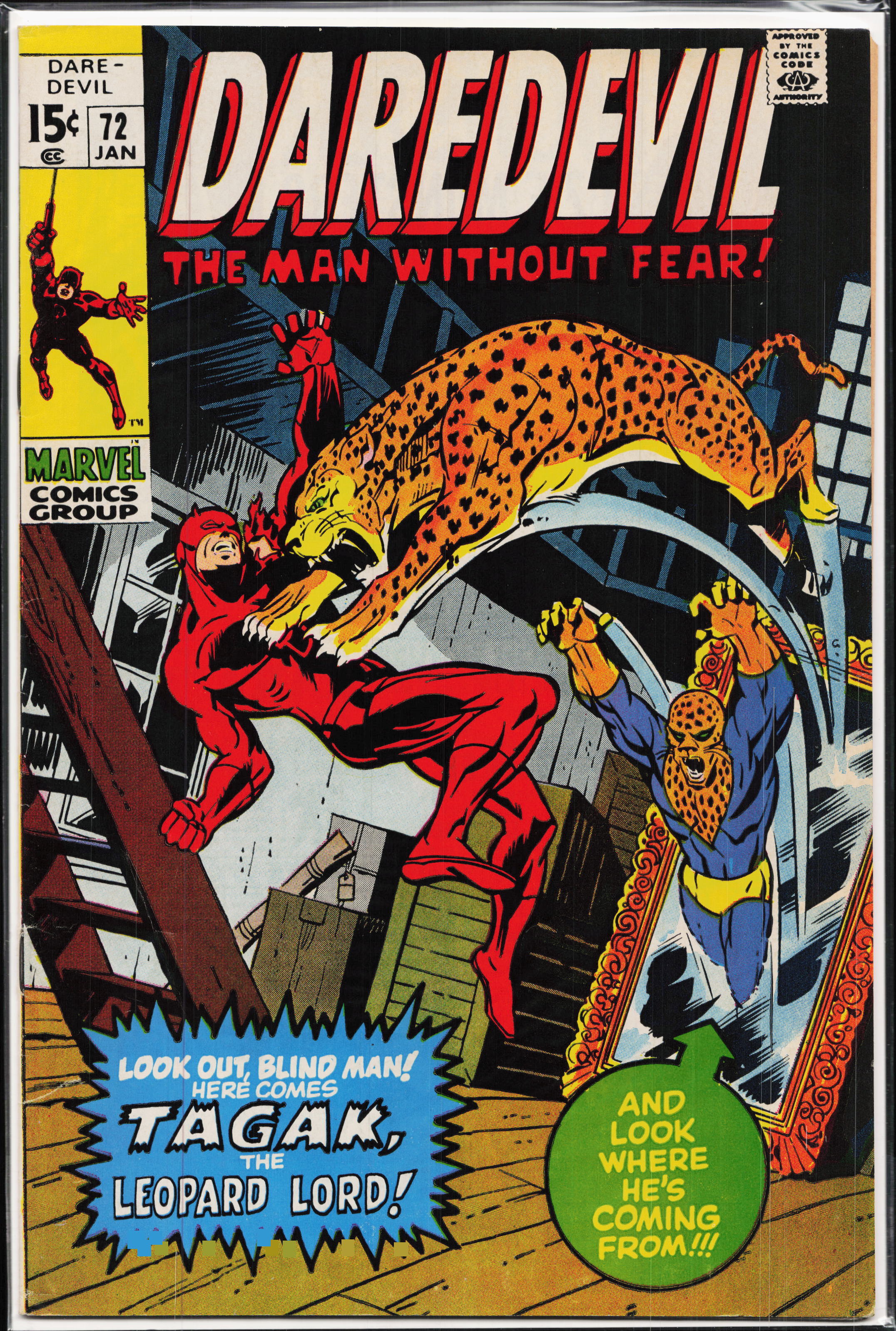 Daredevil #72 (1971) Daredevil | Comic Books - Bronze Age, Marvel ...