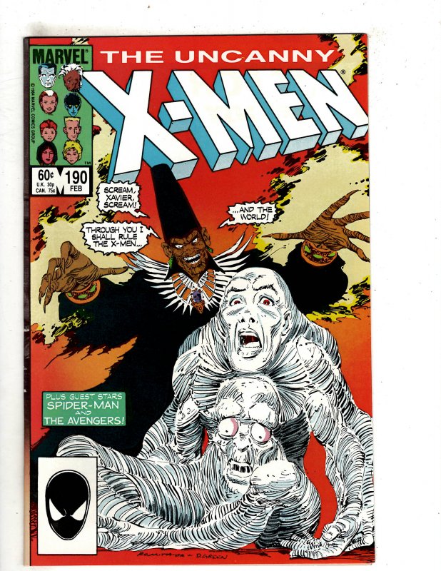 The Uncanny X-Men #190 (1985) SR31 | Comic Books - Copper Age, Marvel ...