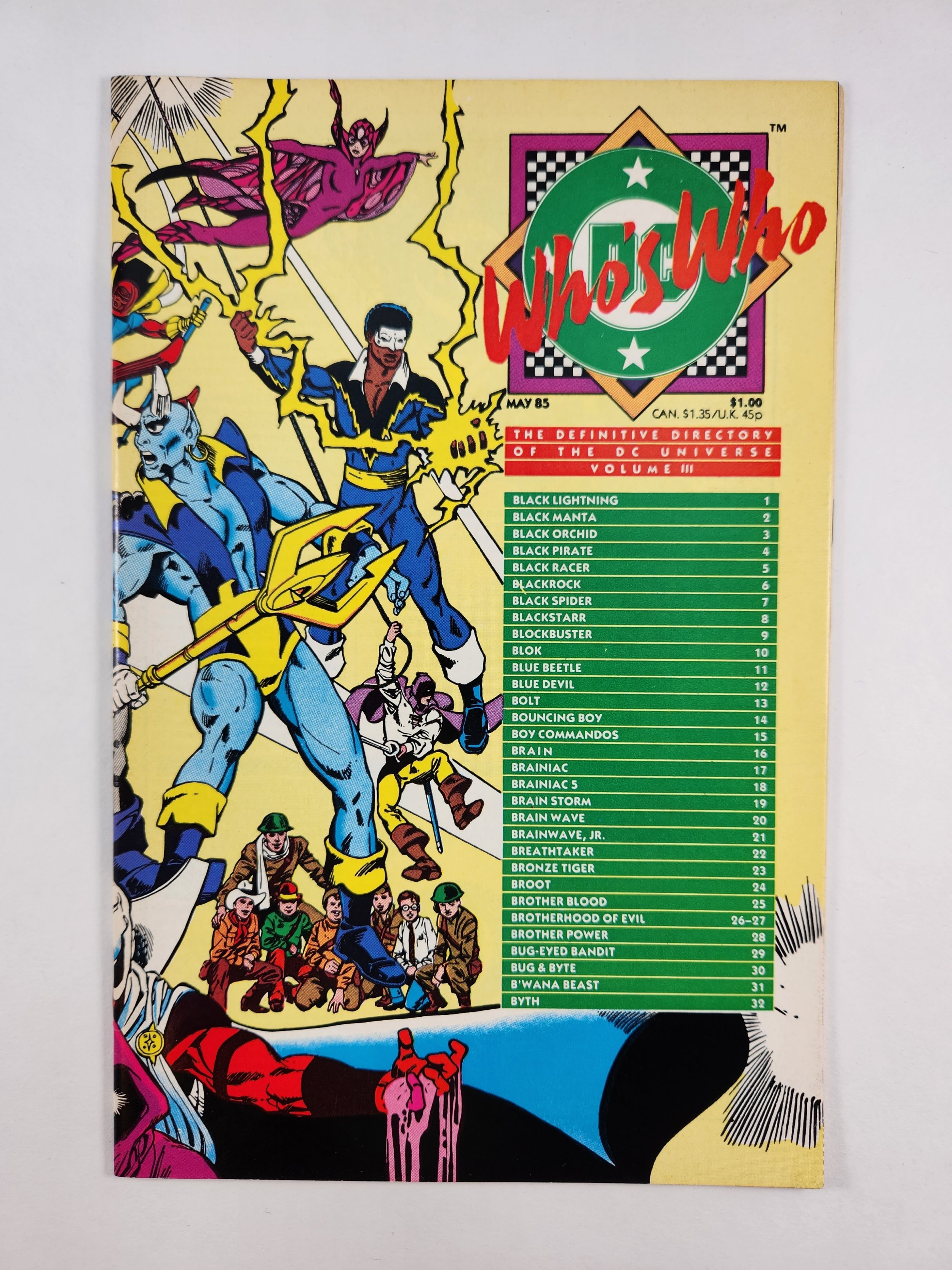 Who's Who The Definitive Directory of the DC Universe (1985) #3 | Comic ...