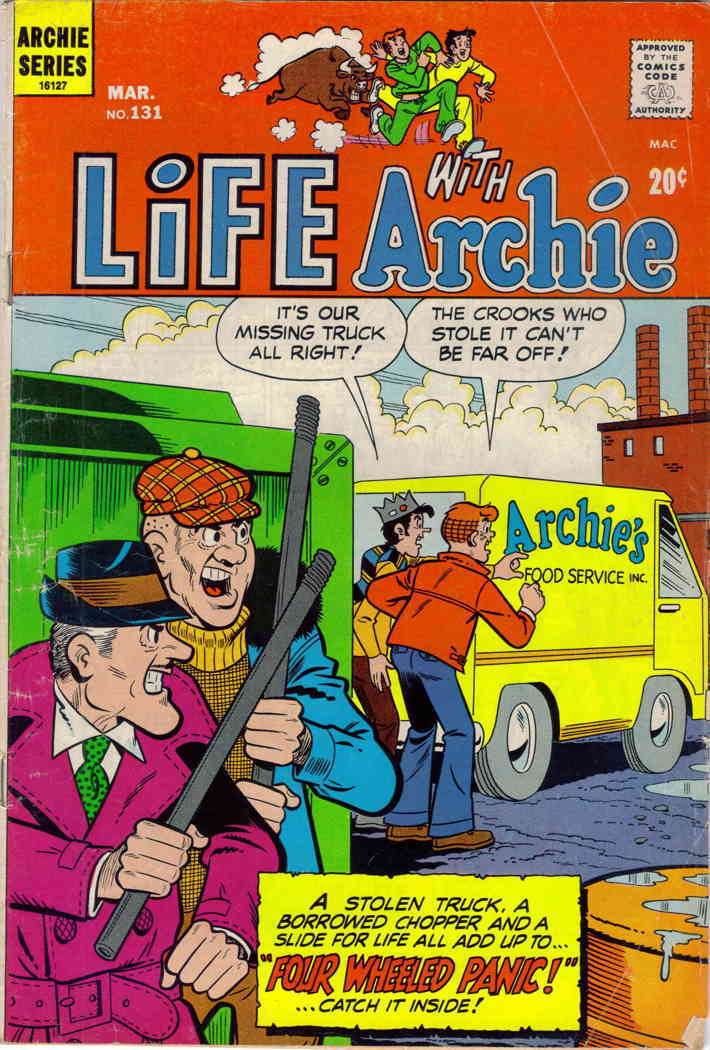 Life with Archie #131 GD ; Archie | low grade comic March 1973 Food ...