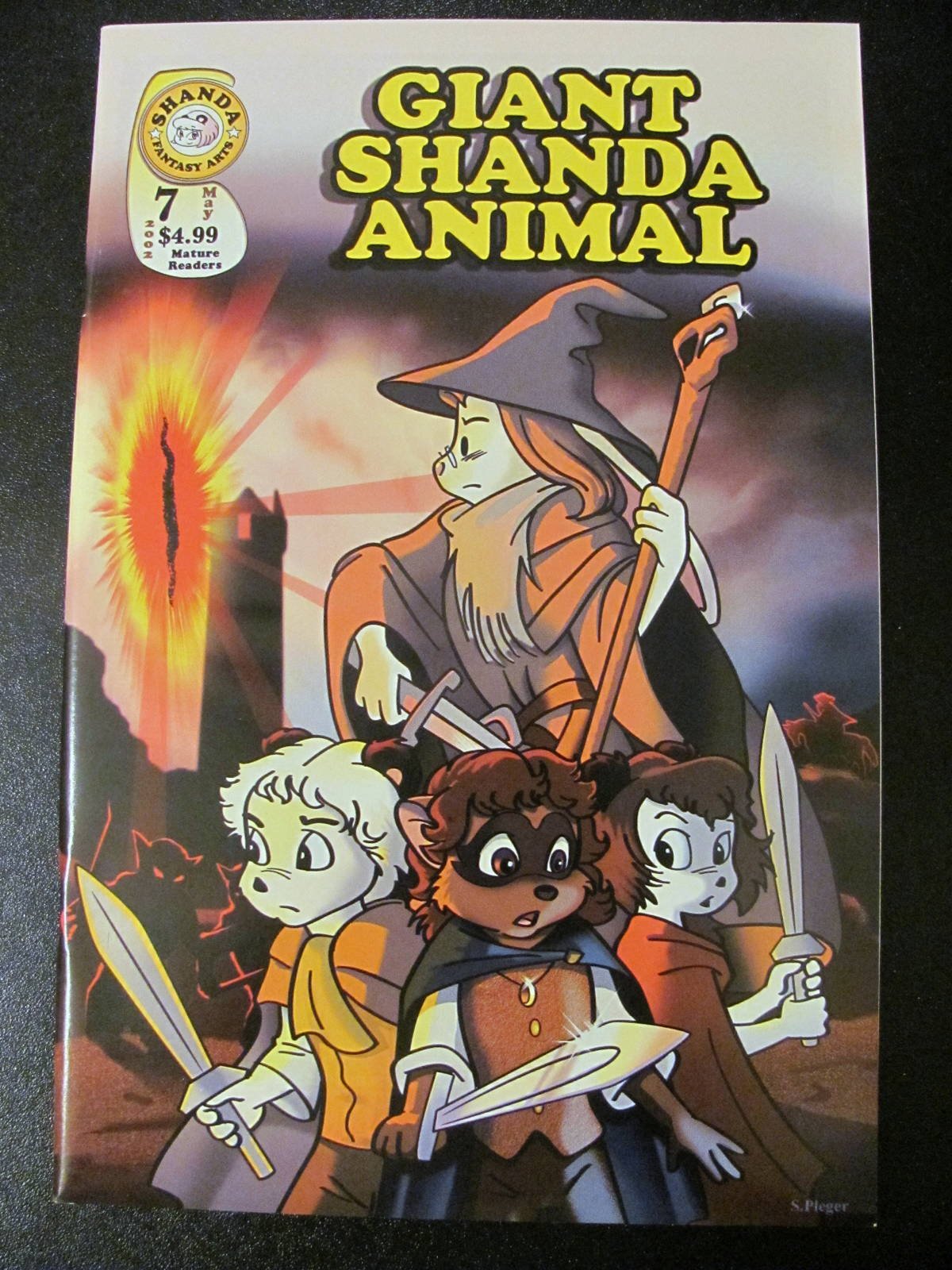 Giant Shanda Animal #7 (2002) VF/NM Shanda Fantasy Arts Book-491 ...