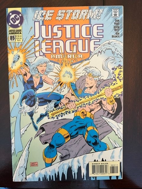 Justice League America #85 DC Universe Corner Box Variant (1994) - NM ...
