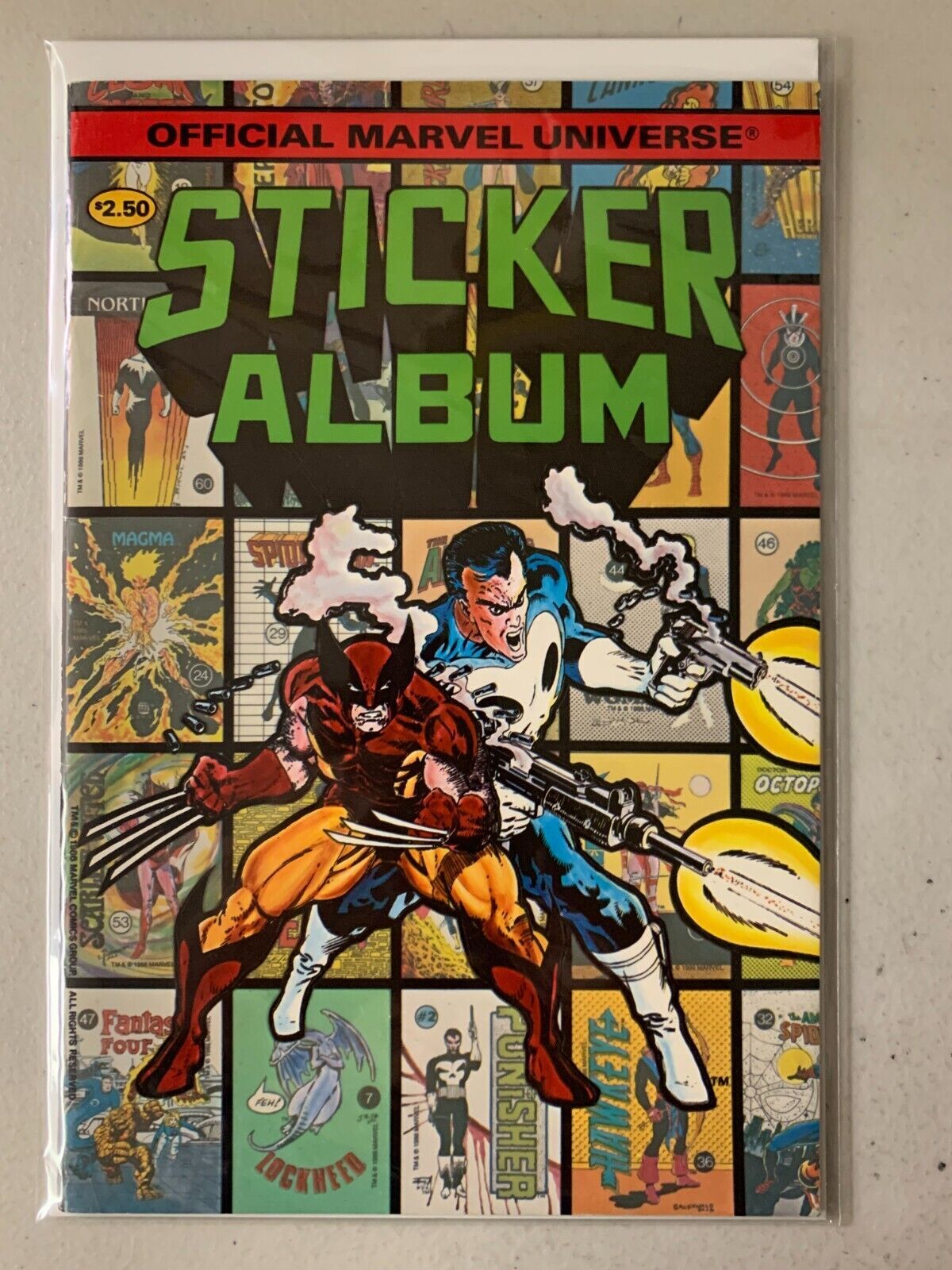 Official Marvel Universe Sticker Album, album only no stickers 6.0 ...