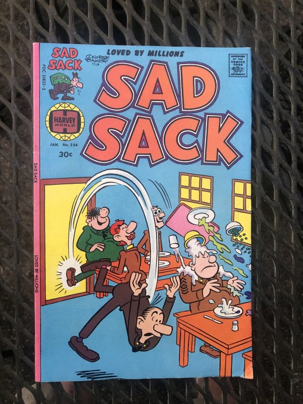 Sad Sack Comics #254 | Comic Books - Modern Age, Harvey / HipComic
