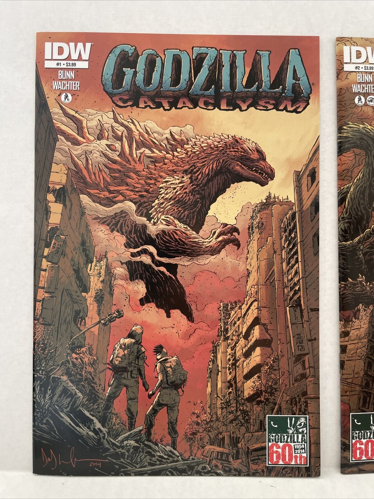 Godzilla Cataclysm #1 2 3 4 & 5 IDW Complete Series | Comic Books ...
