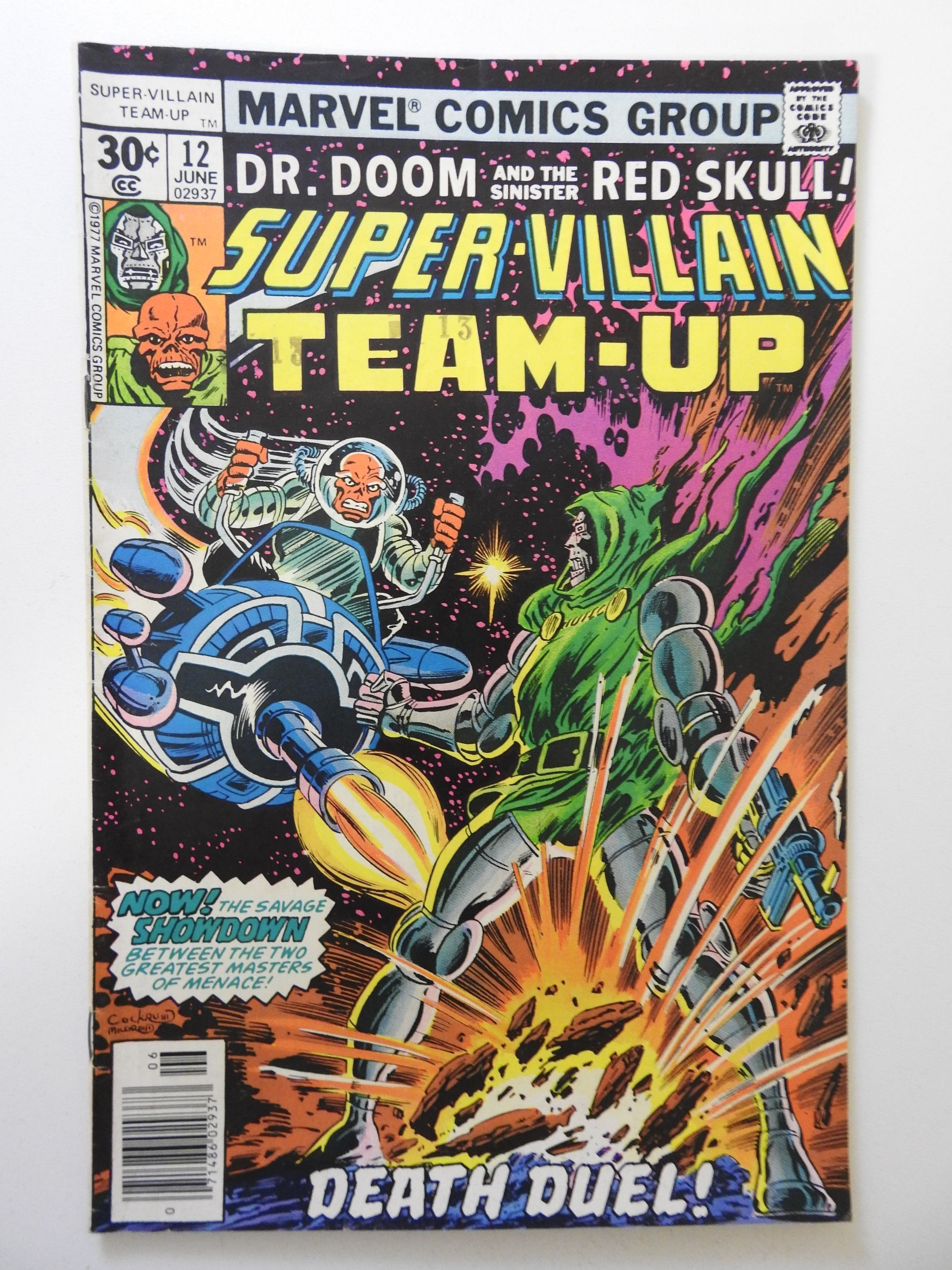Super-Villain Team-Up #12 (1977) VG/FN Condition! stamp fc | Comic ...