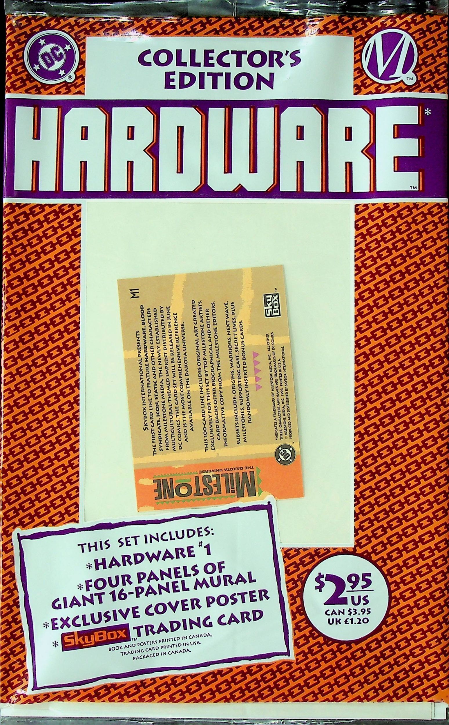 Hardware #1 Collector's Ed. (1993) - CGC 8.5-Cert#4258145014-with bag ...