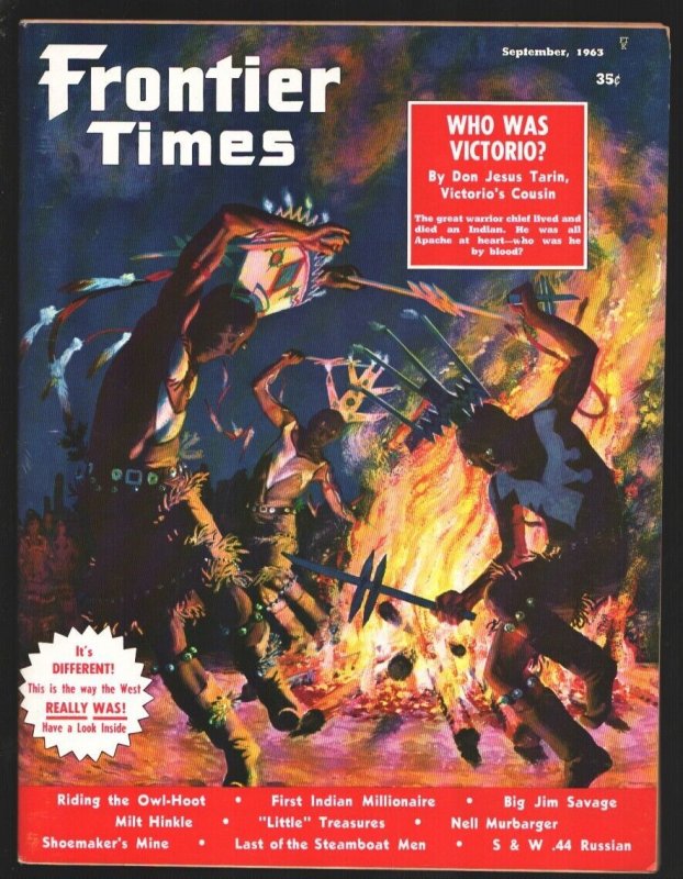 Frontier Times 9/1963-Western-Big Jim Savage-First Indian Millionaire ...