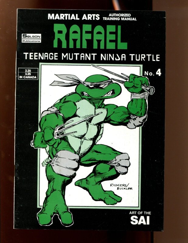 Teenage Mutant Ninja Turtles Raphael #4 - Early Tmnt (6.0/6.5) 1986 ...