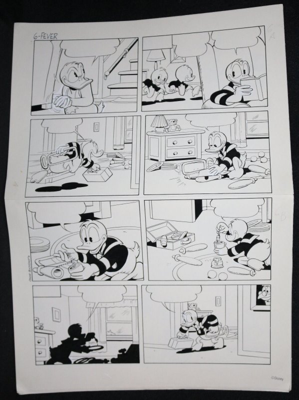 Donald Duck & Co #14 Complete 10pg Story Circus Fever '84 art by ...