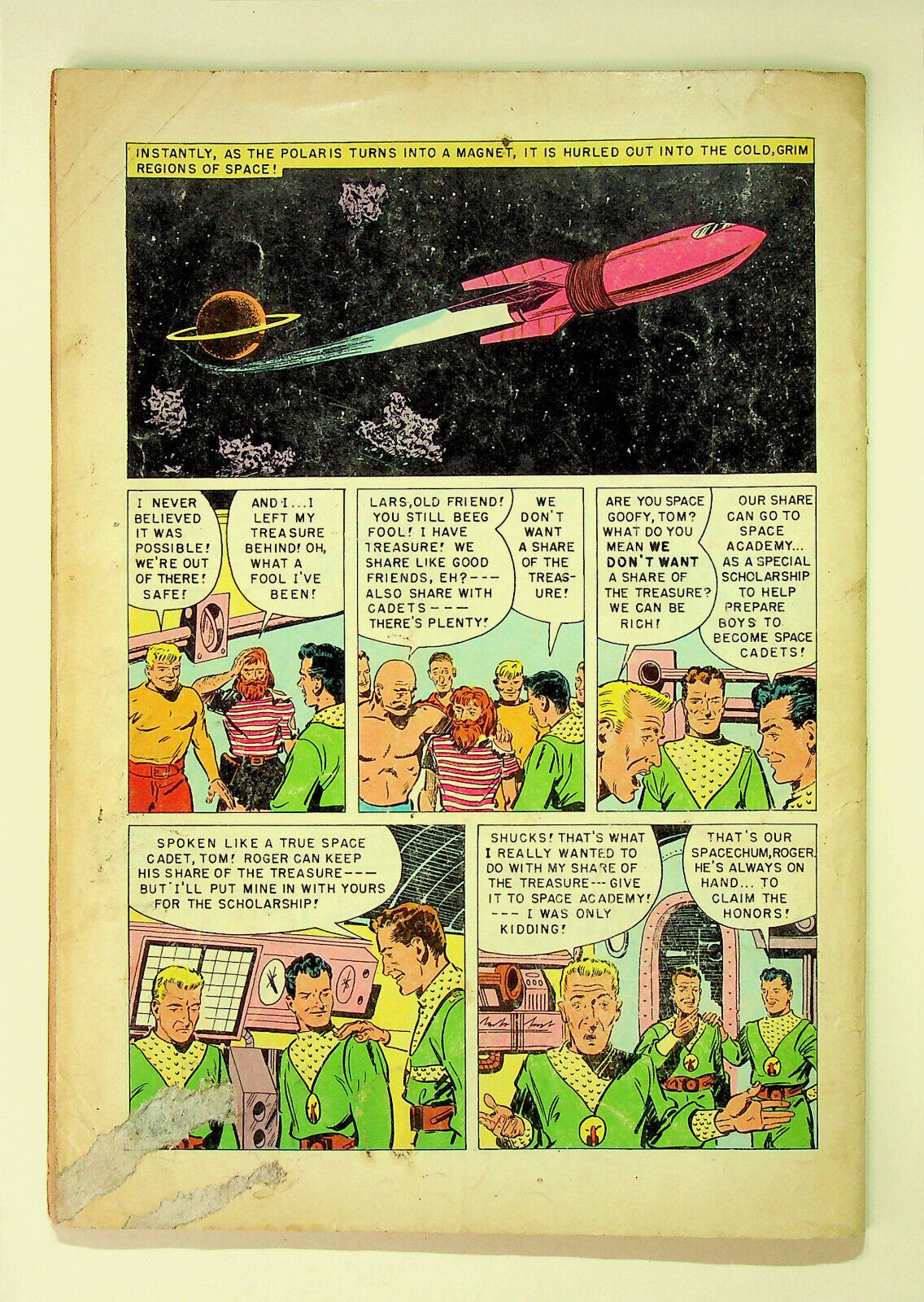 Tom Corbett Space Cadet #8 (Nov 1953--Jan 1954, Dell) - Good | Comic ...